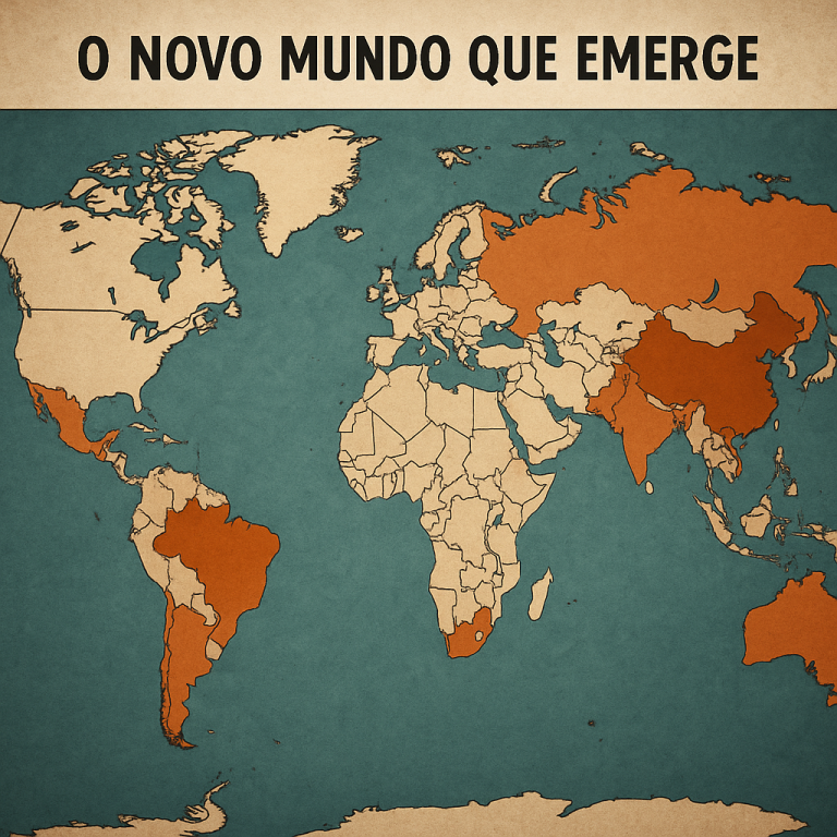 O novo mundo que emerge e o lugar incerto do Brasil – Mapa Mundi